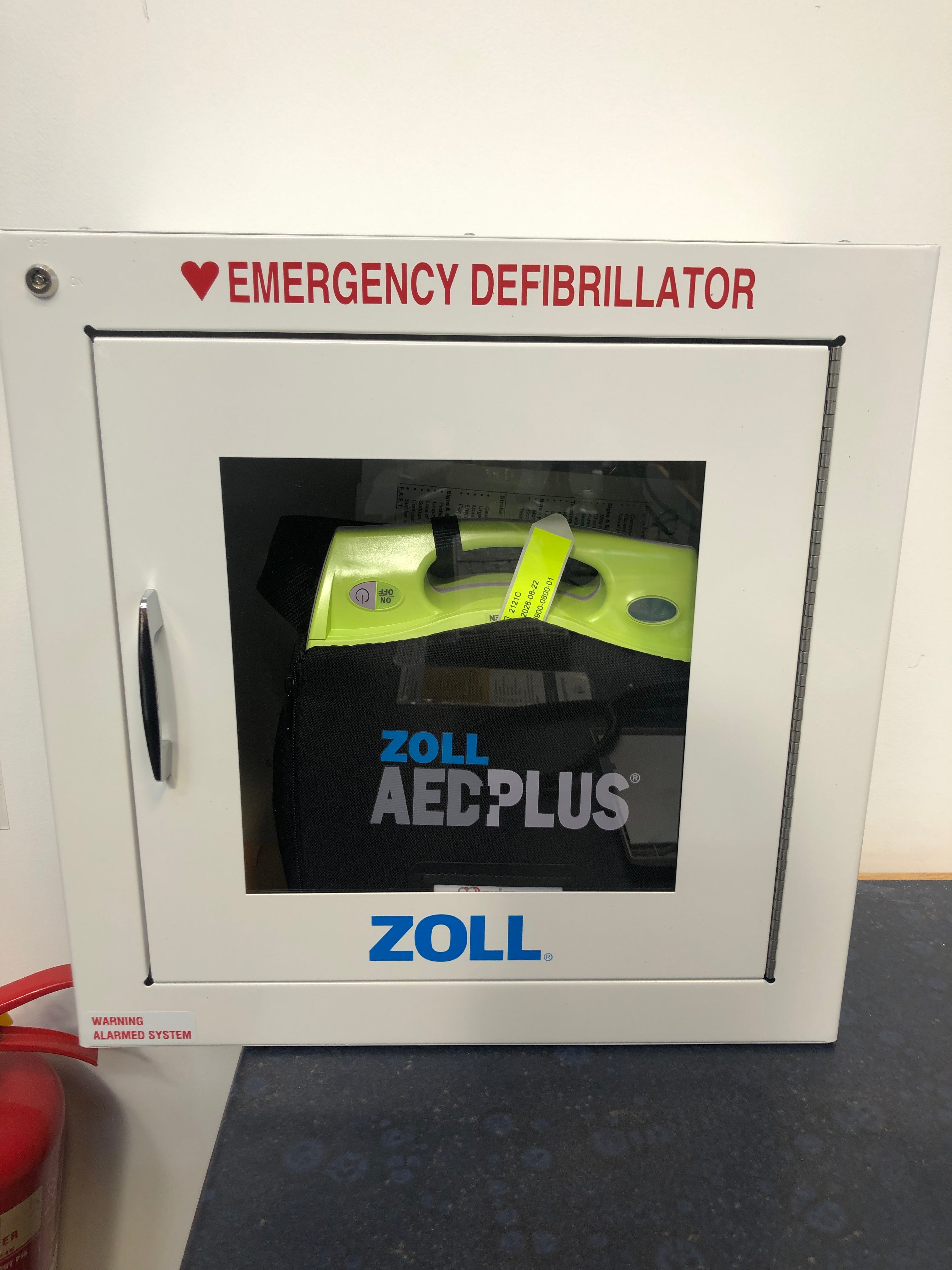 Defibrillator Now On Site With Our Team Trained Up – CTI Business Solutions