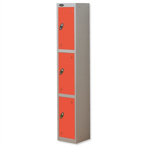 Probe Three Door ACTIVECOAT Lockers (Red) – CTI Business Solutions